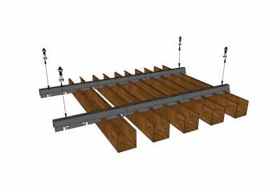 HC Designer Screens – Lightweight Ceiling Battens